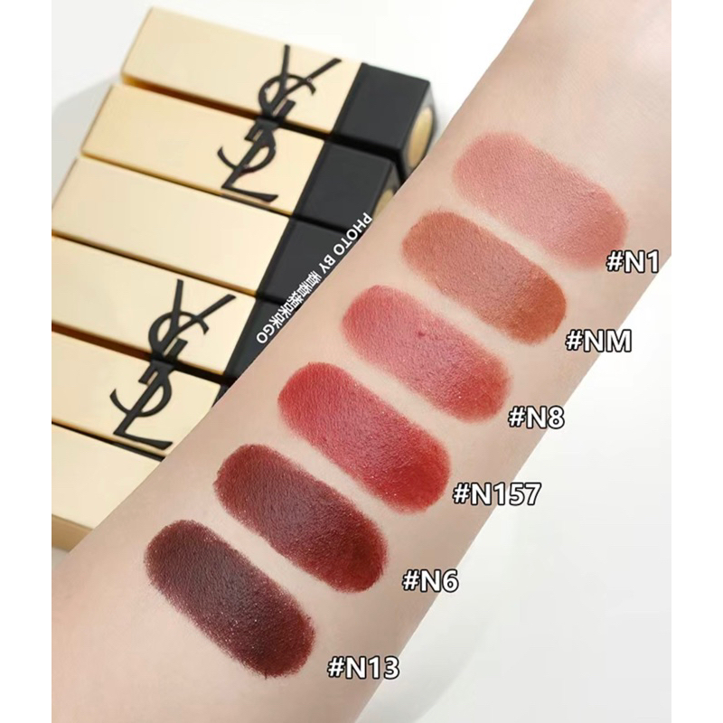 YSL奢華緞面唇膏NM N8 N12 RM新黑金N1方管1968浮雕1971聖誕157 1966金燦1 52 90 92 | 蝦皮購物