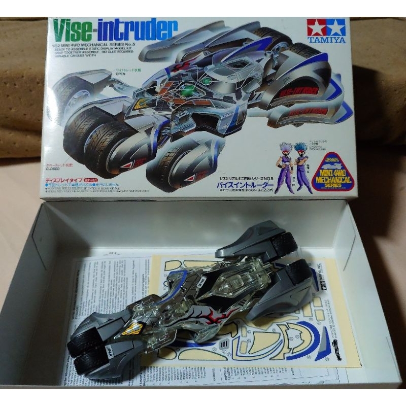 田宮 Tamiya 95534 靜態車 靜態四驅車 虎鉗掠奪者 草薙陣 爆走兄弟MAX篇 VISE INTRUDER | 蝦皮購物