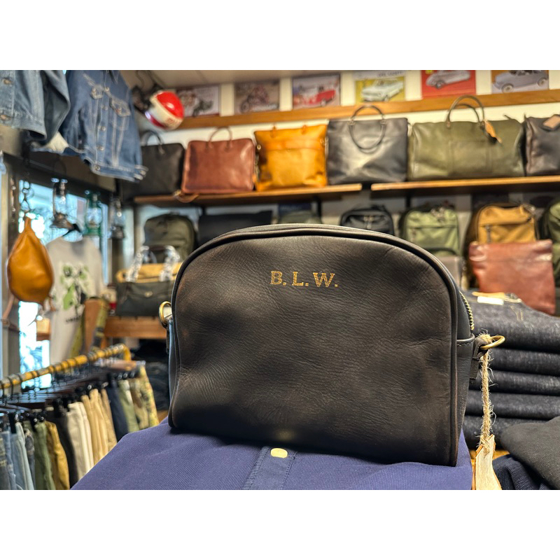 《古著倉庫》全新品 總代理公司貨 JAPAN 日本製 VASCO LEATHER OFFICER POUCH BAG | 蝦皮購物
