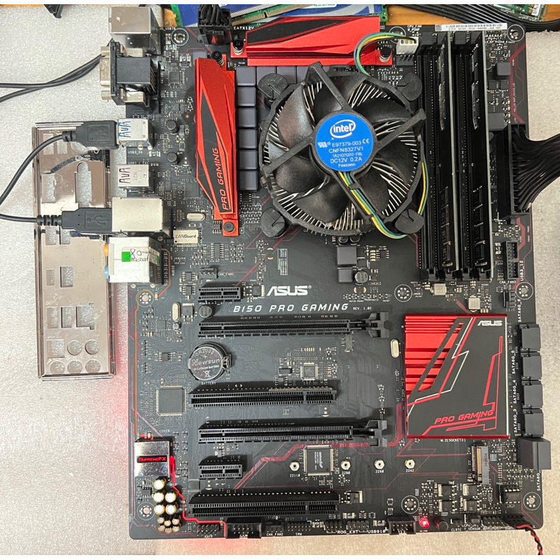 ASUS B150 PRO GAMING+I5-7400+D4-8g*2 | 蝦皮購物
