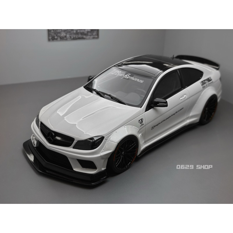 「0629 SHOP」 1/18 Mercedes-Benz C63 AMG LBWK 寬體 賓士模型車 擺設裝飾 收藏 | 蝦皮購物