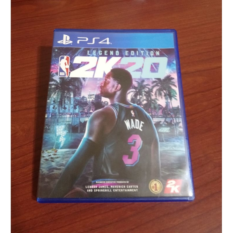 PS4 NBA2K20 NBA 2K20 傳奇版 韋德封面 中文版 （無特典） | 蝦皮購物
