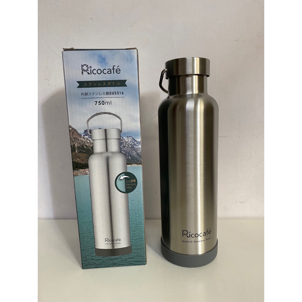 RICOCAFE 瑞可316真空經典瓶｜真空｜保溫瓶｜不鏽鋼｜SP-750｜未使用過 | 蝦皮購物