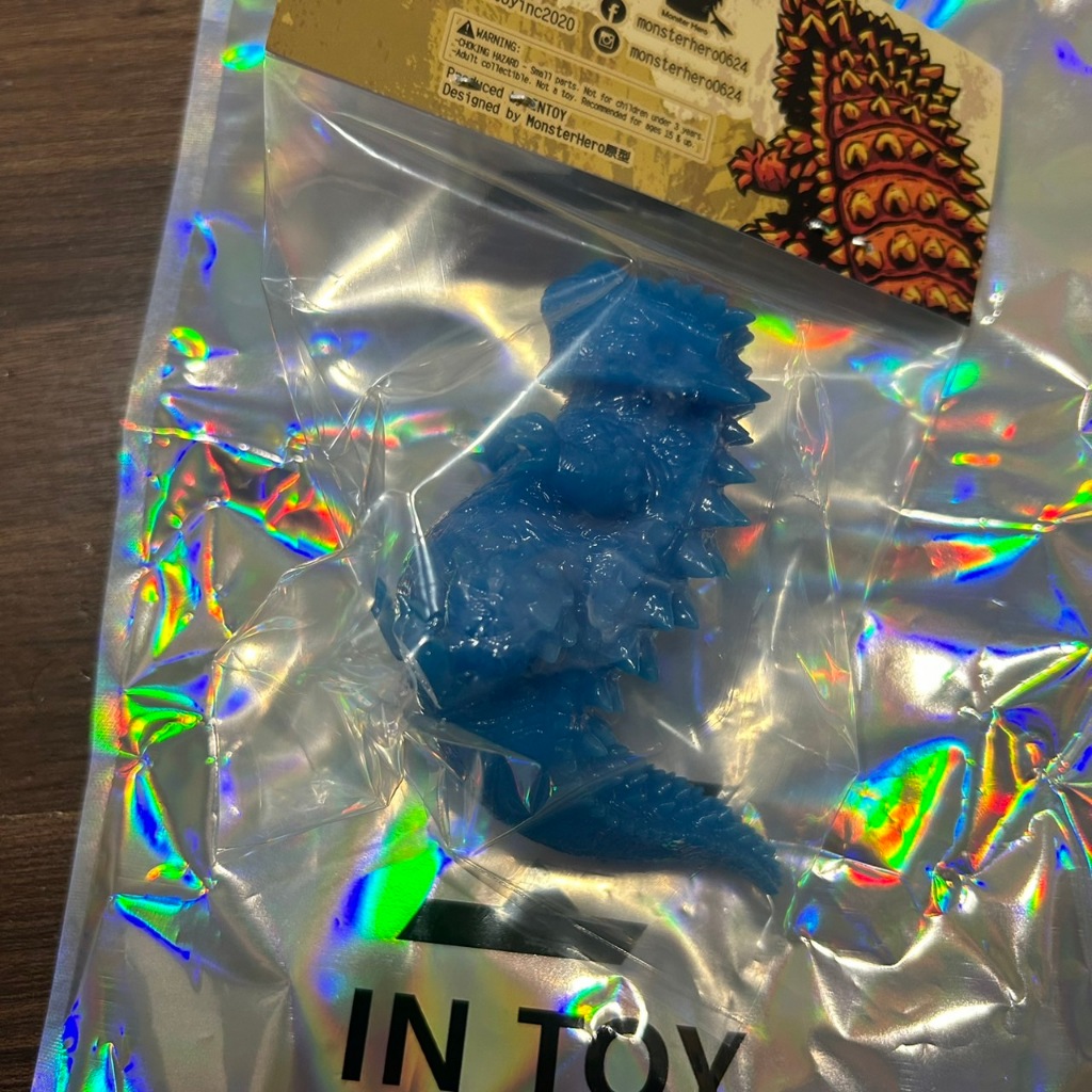 MINI SOFUBI 鬆獅超獸 藍色 MONSTER HIRO INTOY | 蝦皮購物