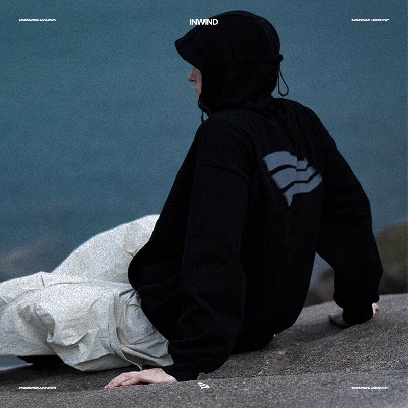 [Simon.co] INWIND 23AW 480G 重磅 純棉 山系 抽繩 帽T | 蝦皮購物