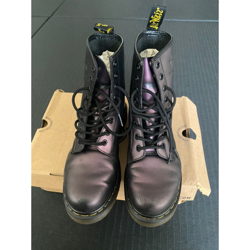 [二手]英國 Dr.Martens 1460 8孔 紫 UK6 絕版 少見 古著 | 蝦皮購物