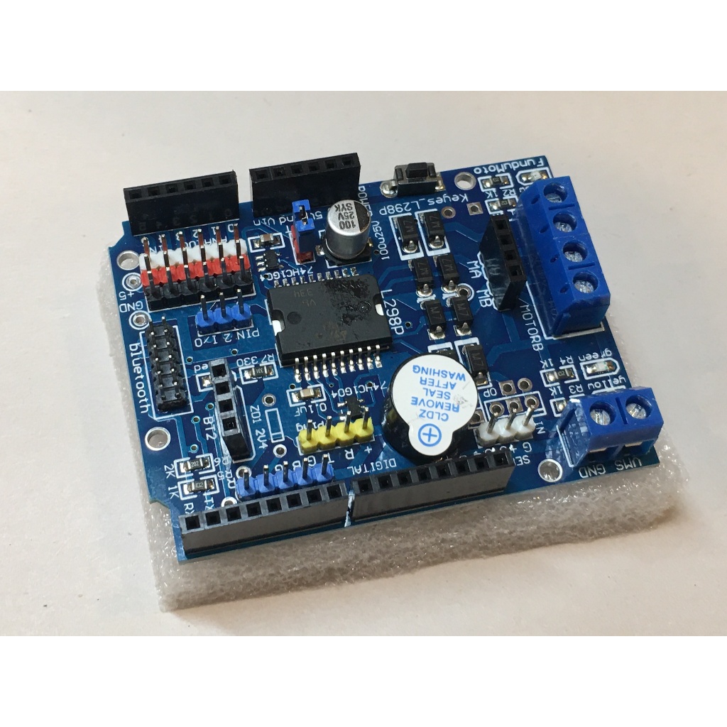 [arduino模塊] Arduino Uno L298p 馬達驅動模塊 蝦皮購物