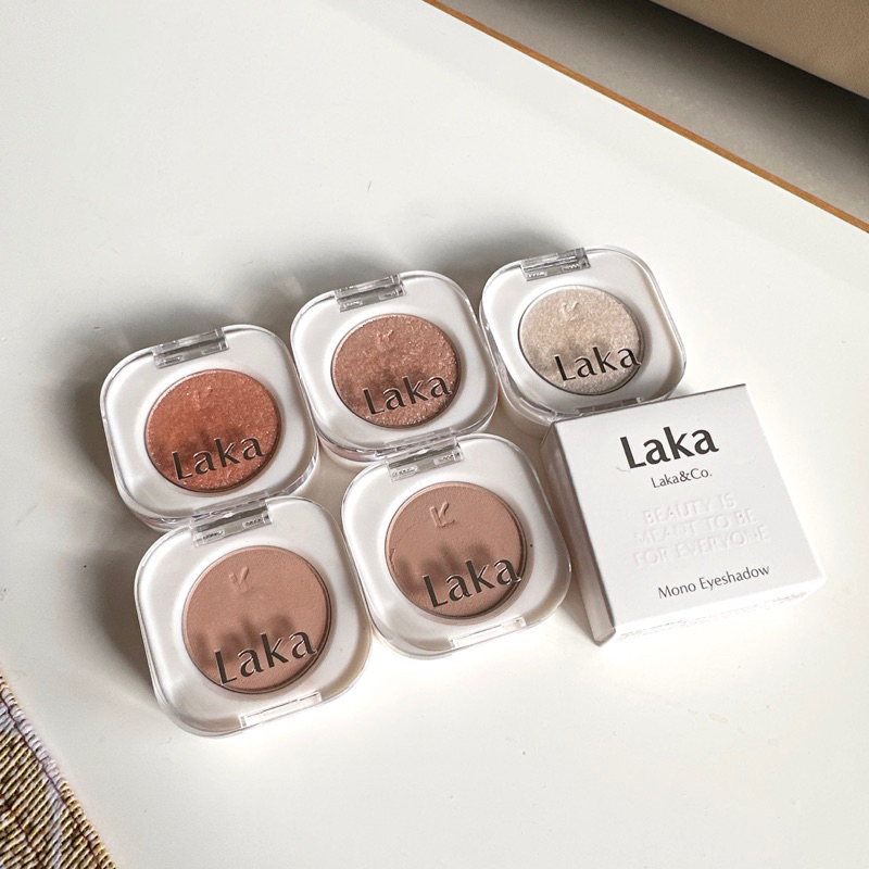 5顆眼影總共480元～Laka 光譜單色眼影1.8g | 蝦皮購物