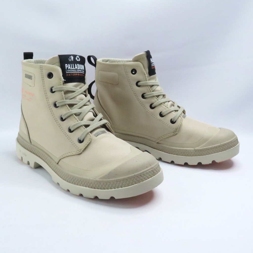 Palladium 98848215 PAMPA RCYL LITE+ WP+ 女休閒鞋 防潑水 沙漠金 | 蝦皮購物
