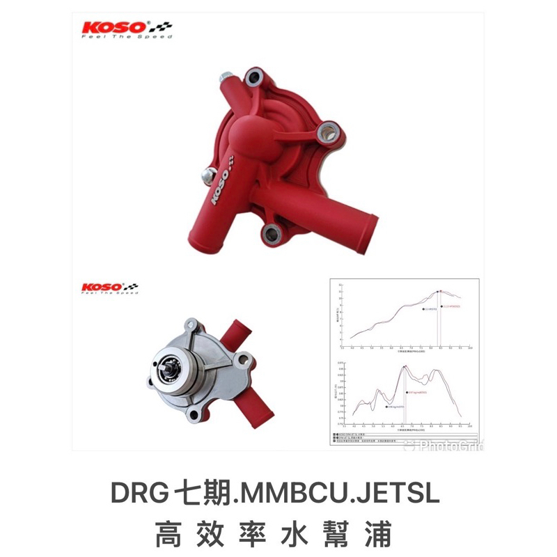 『YX』KOSO 高效率 水幫浦 水泵 適用 DRG 七期 MMBCU JETSL | 蝦皮購物