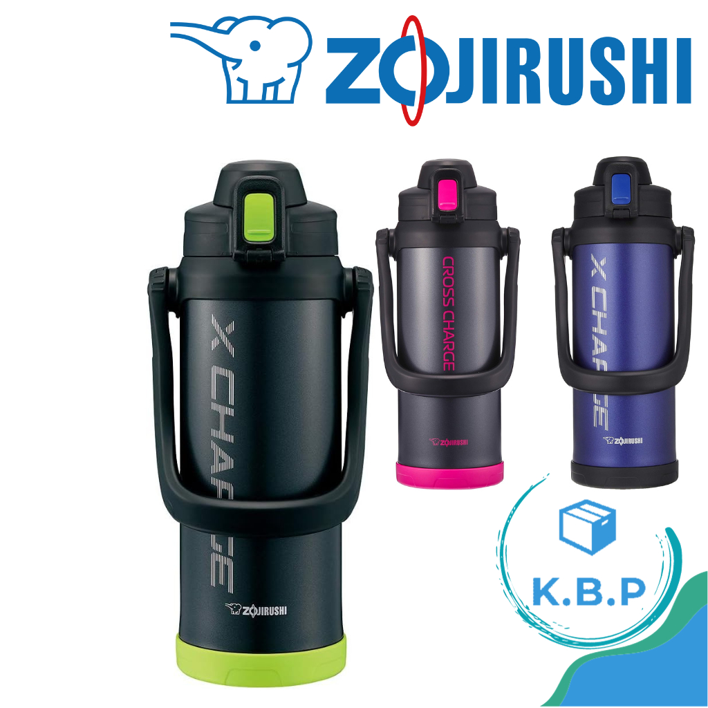 日本 ZOJIRUSHI 象印 保冷 運動 直飲 水壺 不鏽鋼 2.06L SD-BD20-AD | 蝦皮購物