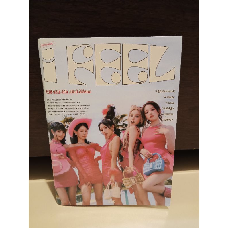 [二手](G)I-DLE 6th Mini Album I FEEL | 蝦皮購物