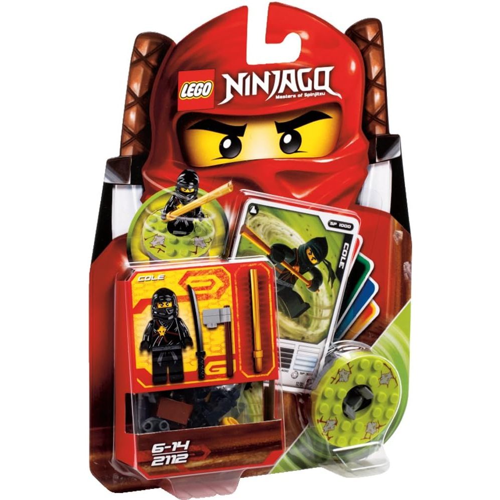 [快樂高手附發票] 樂高 LEGO 公司貨 2112 阿剛 cole 絕版 | 蝦皮購物