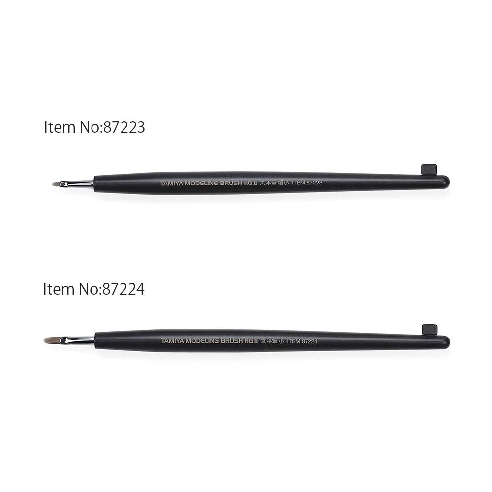 TAMIYA 87223 Tamiya HGII Flat Brush 丸平筆(極小) / (小) 87224 細部塗裝 | 蝦皮購物