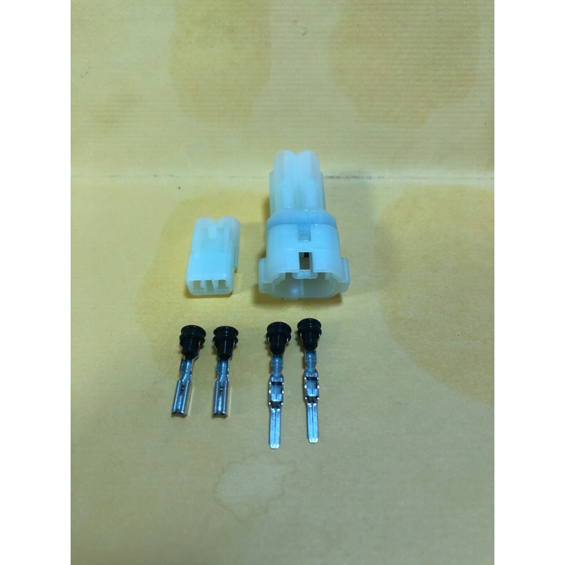 防水 090型 公端子 2.2mm 2/3/4/6P 快速接頭/插頭/acc/小燈/取電/VJR/KRV/原色與黑色 | 蝦皮購物