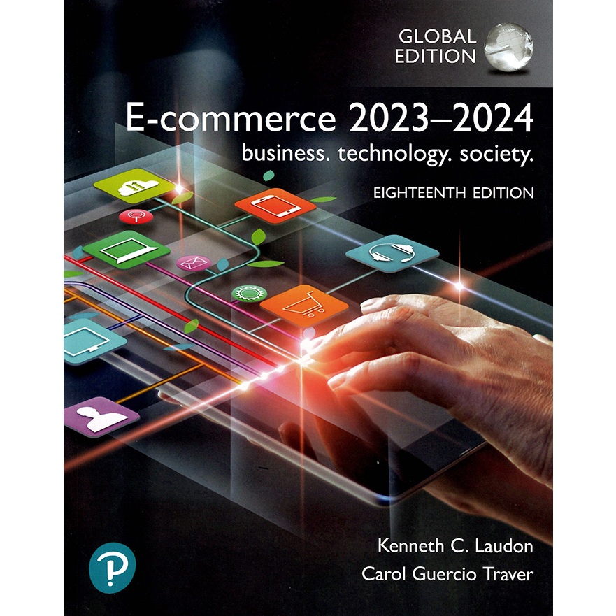 [華泰~書本熊]E-commerce 2023-2024: Business. Technology. Society.18版 Laudon ...