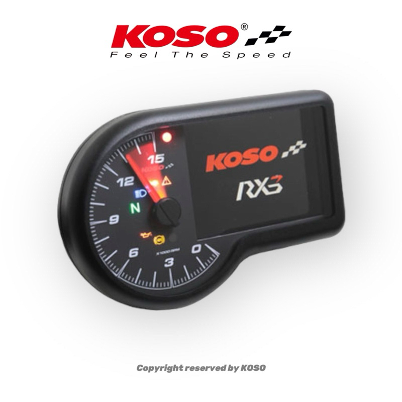 翰林🆁🅰🅲🅸🅽🅶二輪 KOSO RX3 多功能 LED 儀表 DRG 158 Force 水冷 BWS 直上 通用款 | 蝦皮購物