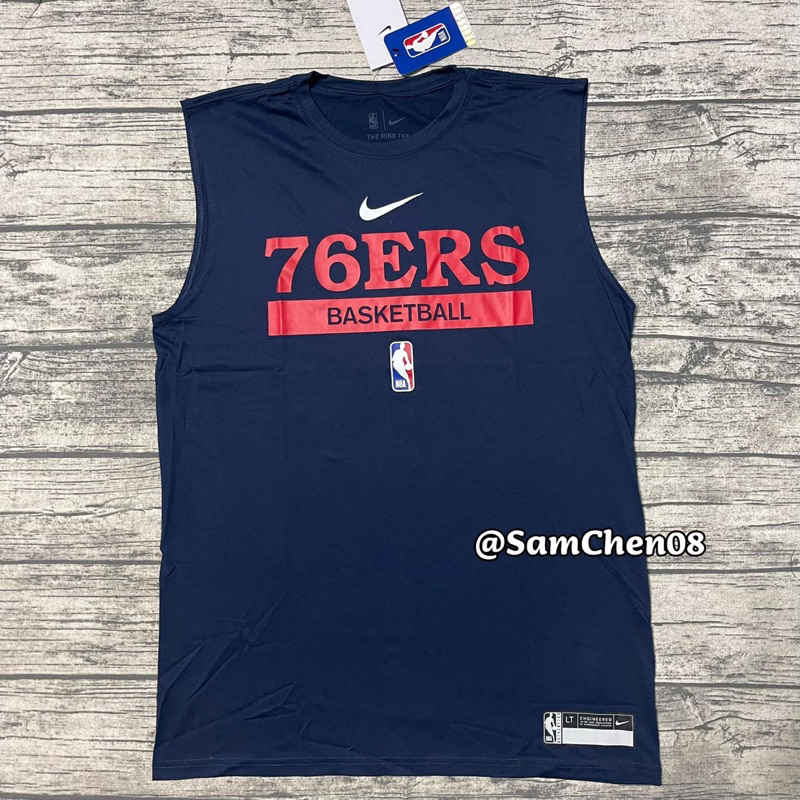 Nike NBA 76人 球員版 背心 短袖 球衣 練習衣 Maxey Embiid Kobe Jordan AU 短褲 | 蝦皮購物