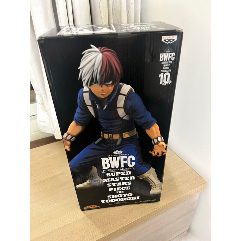 全新未拆 萬代 BANDAI 代理 景品 英雄學院 BWFC SMSP 轟焦凍 2D色 10週年 我的英雄學院 | 蝦皮購物