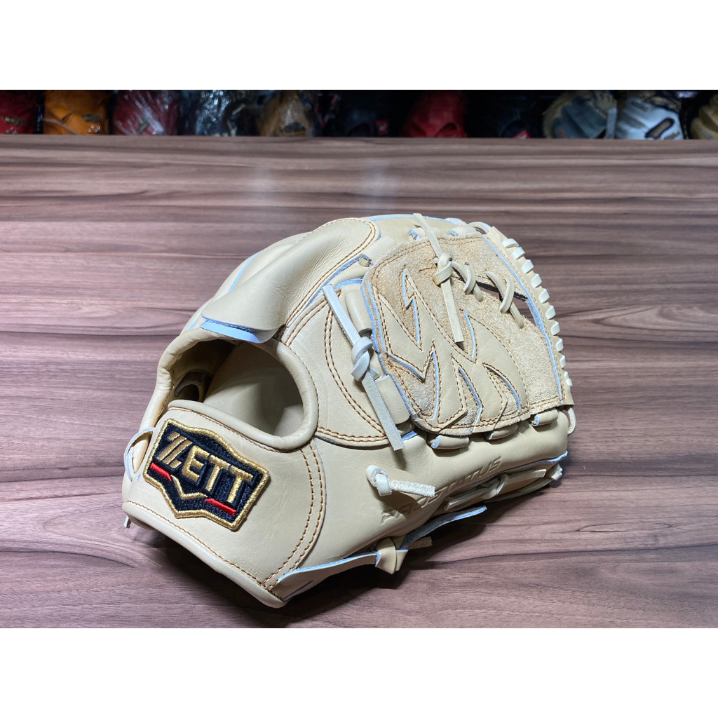 【熱火體育】ZETT 日本進口 Prostatus 頂級硬式 接球手套 投手 奶油 BPROG411 3200 | 蝦皮購物