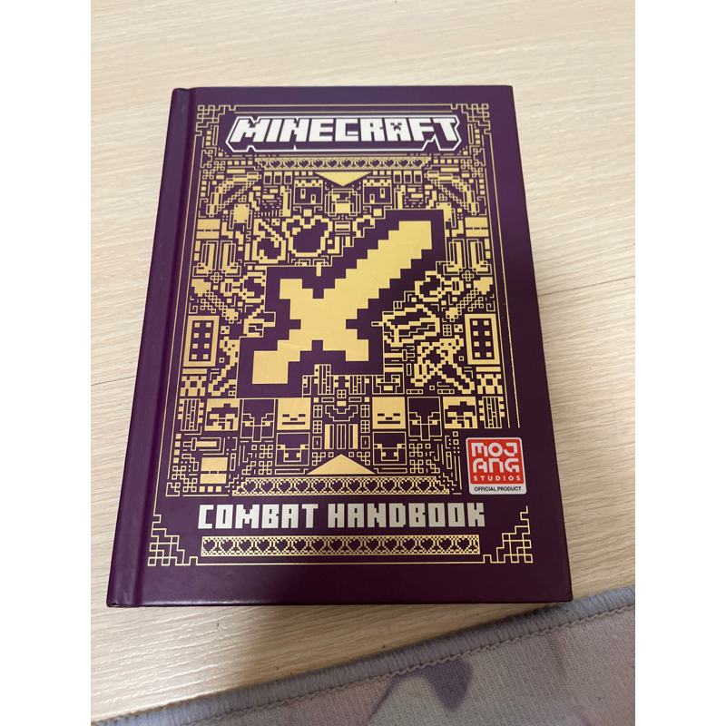 Minecraft combat handbook 全彩 英文書 | 蝦皮購物