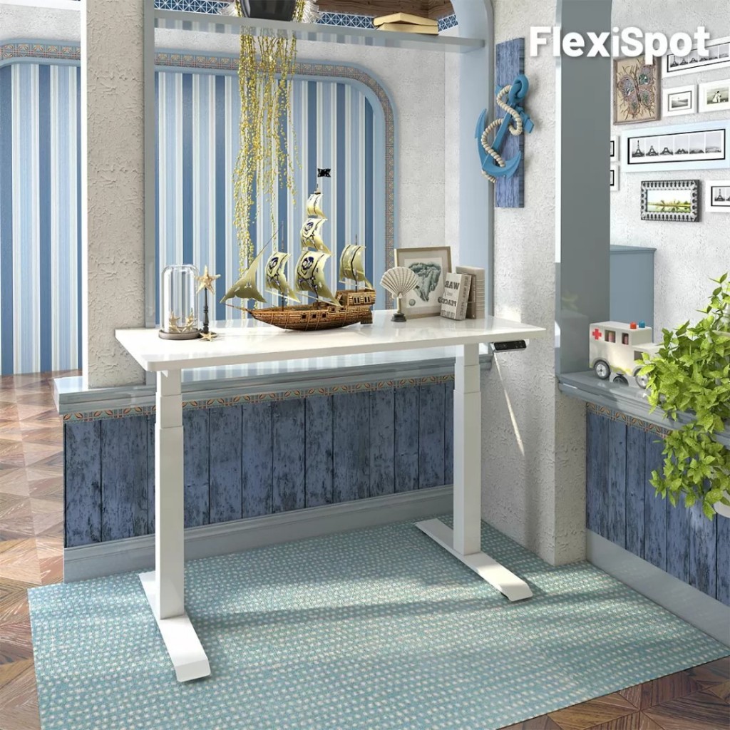 FLEXiSPOT E7 電動升降桌（三節雙馬達方管腳）(觸控面板) | 蝦皮購物