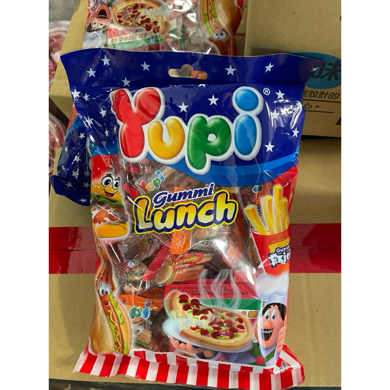 YUPI 呦皮超值組合餐軟糖/漢堡QQ軟糖 231g | 蝦皮購物