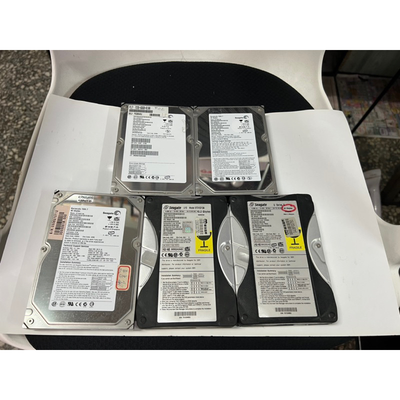 電腦雜貨店～桌上型電腦硬碟 3.5吋IDE 60G/80GB/120G/160G/200G二手良品 1個$300 | 蝦皮購物