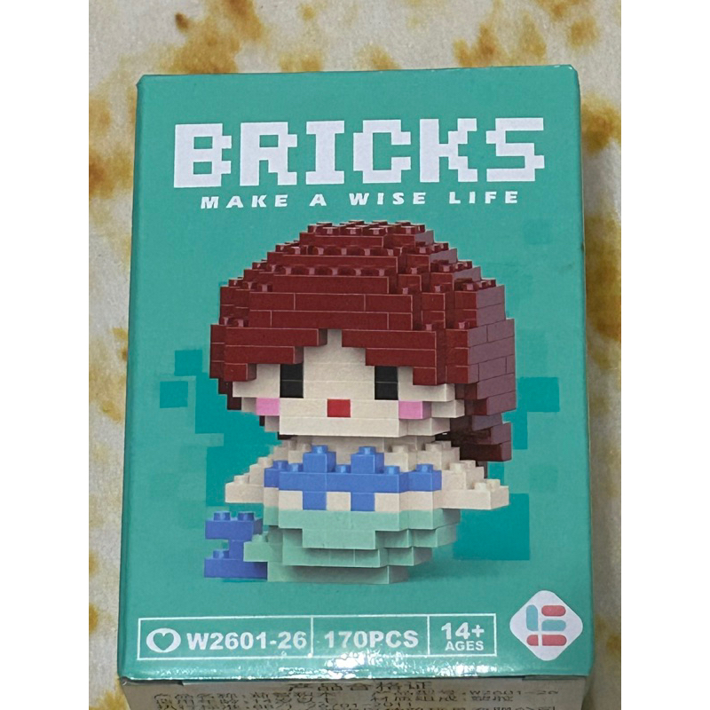 Bricks 可愛迷你卡通造型積木公仔 W2601系列 | 蝦皮購物
