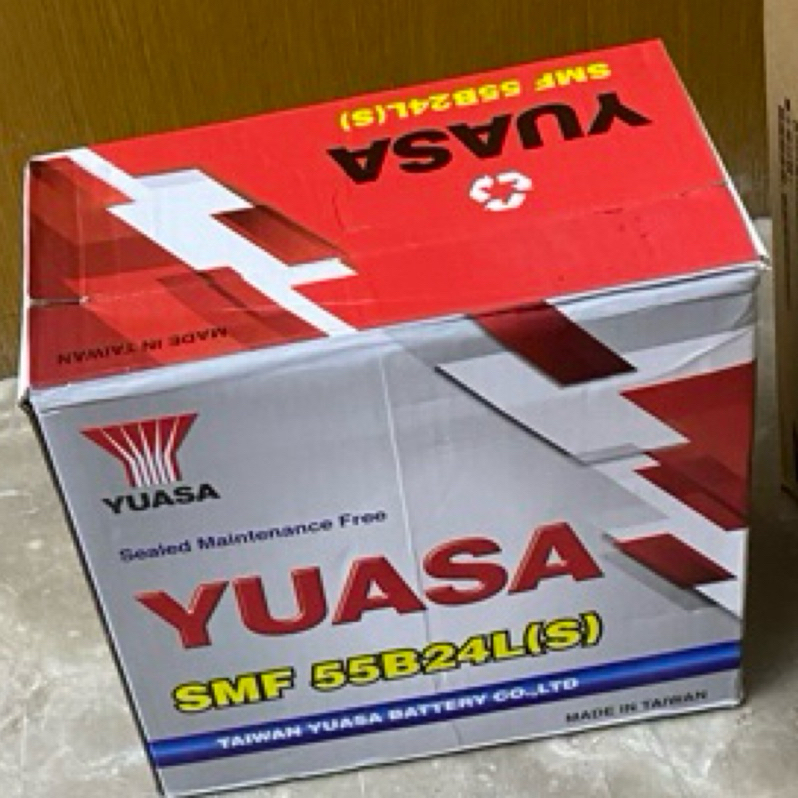 拆車件YUASA 55B24LS 55B24L 55B24RS 55D23L 75D23L 90D23L | 蝦皮購物