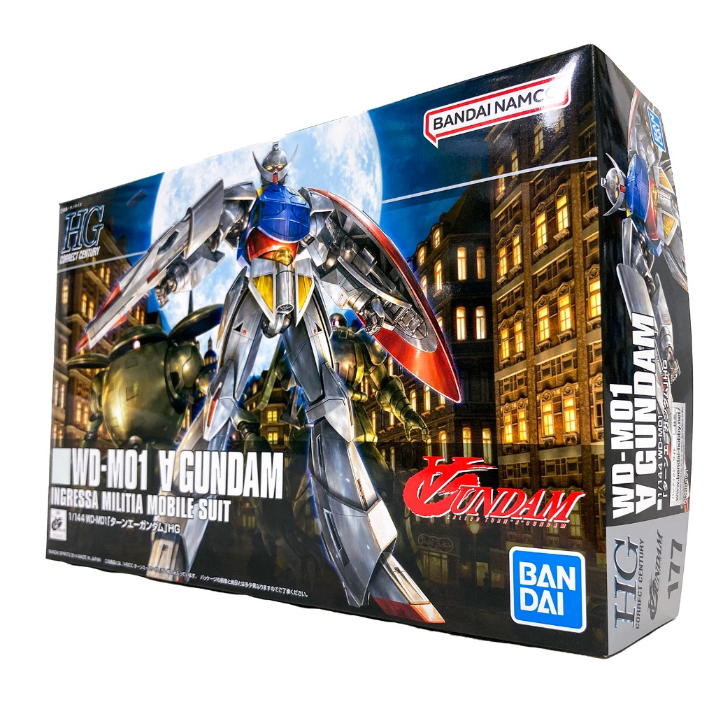 鋼不辣商舖 BANDAI 鋼彈模型 HGUC 1/144 #177 逆A鋼彈 ∀ GUNDAM 現貨 | 蝦皮購物