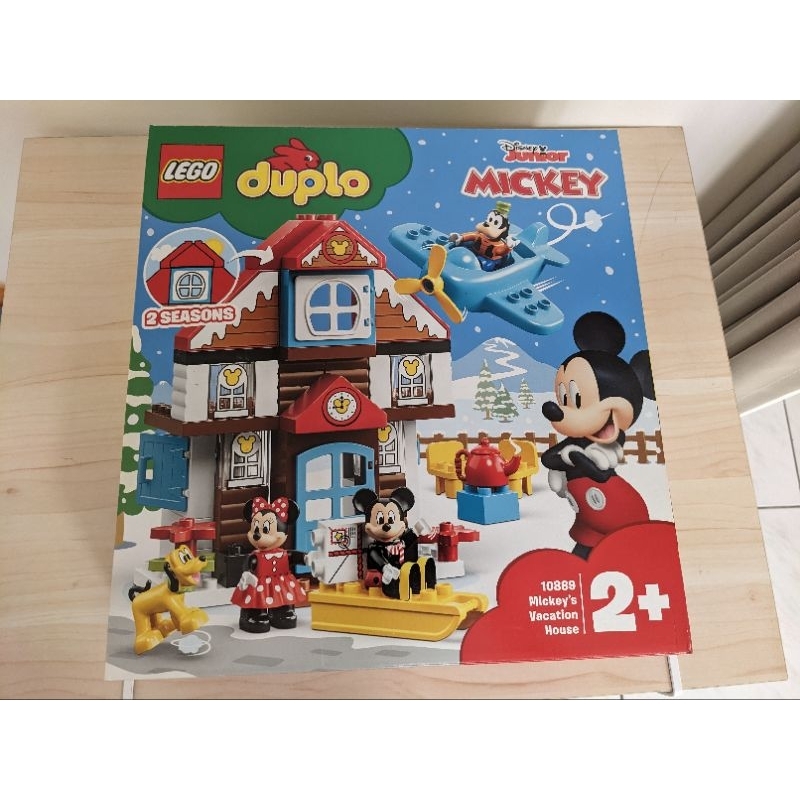 全新 樂高 得寶 10889 迪士尼 米奇的度假別墅 Mickey’s House Lego Duplo Disney | 蝦皮購物