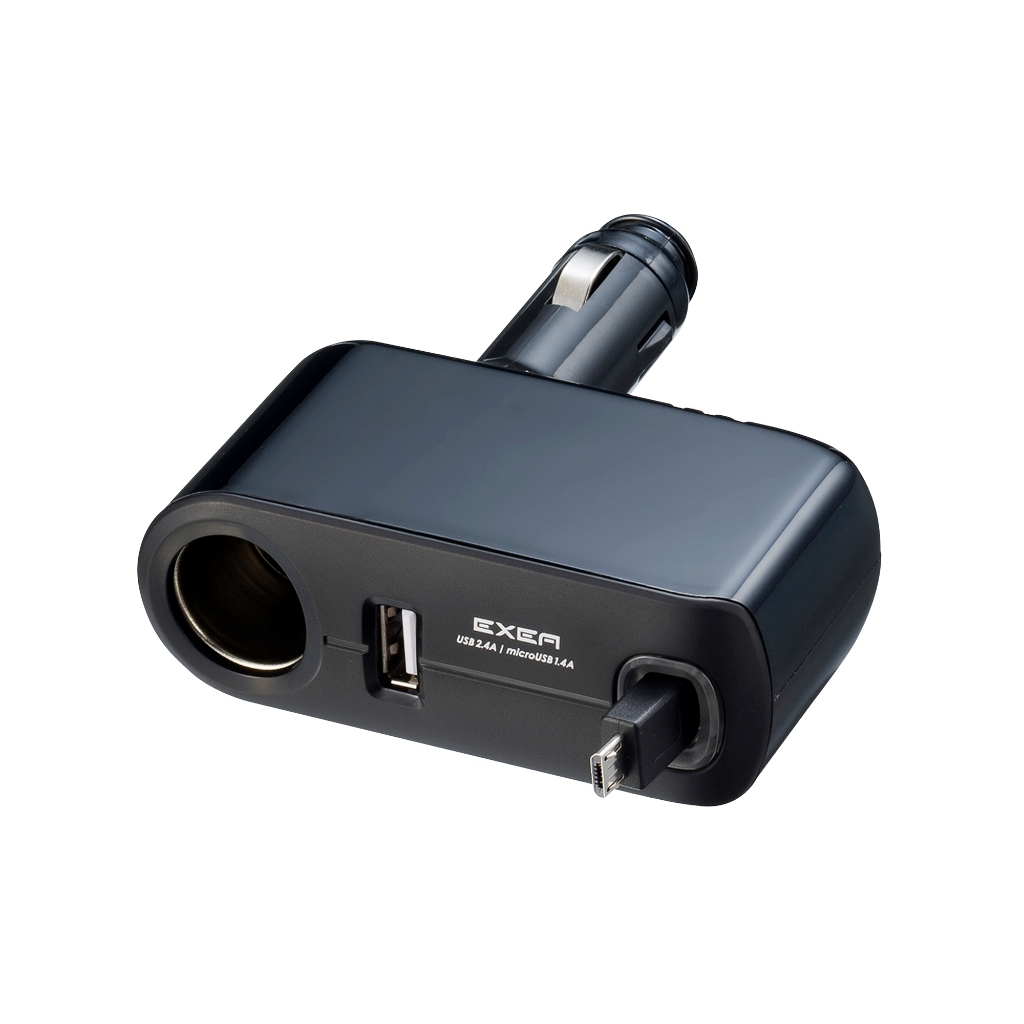 【威能汽車百貨】Seikosangyo EXEA EC-120 單孔插座+充電器 2.4A 130G | 蝦皮購物