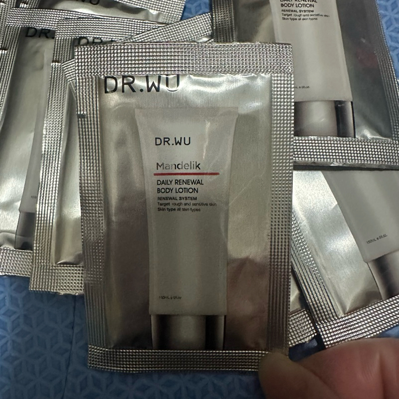 🔥效期出清 旅行攜帶方便包 🔥達爾膚 DR.WU 杏仁酸亮白煥膚身體乳2ml drwu | 蝦皮購物