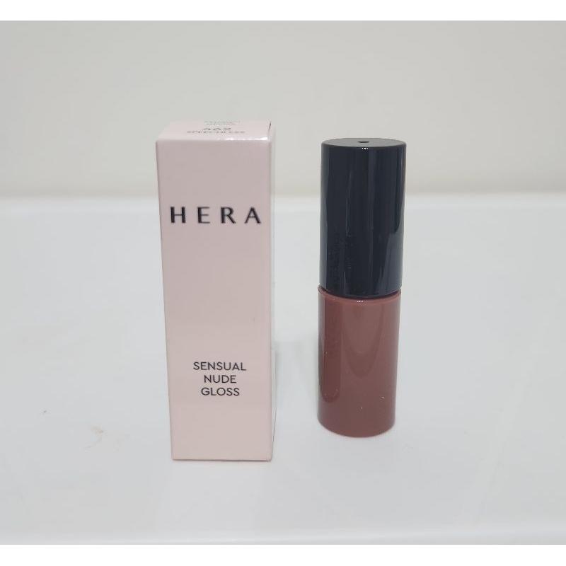 韓國HERA赫妍 魅惑裸透鏡彩唇釉 迷你版#462 Speechless 心有靈犀 淺米棕色 1.4g Jennie代言 | 蝦皮購物