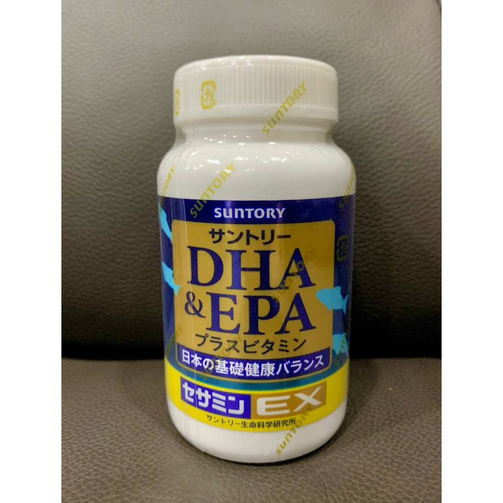240粒裝 60日份 日本三得利 Suntory 魚油 DHA & EPA＋ 芝麻明EX. 日本境內版 | 蝦皮購物