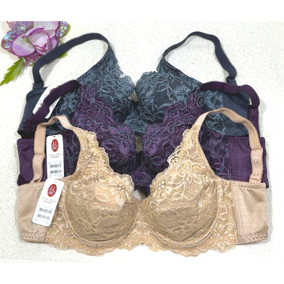 曼黛】大波無襯內衣【R61010】70D,70E,70F,75D,75E,75F,75G,80D,80E~3*3排扣 | 蝦皮購物