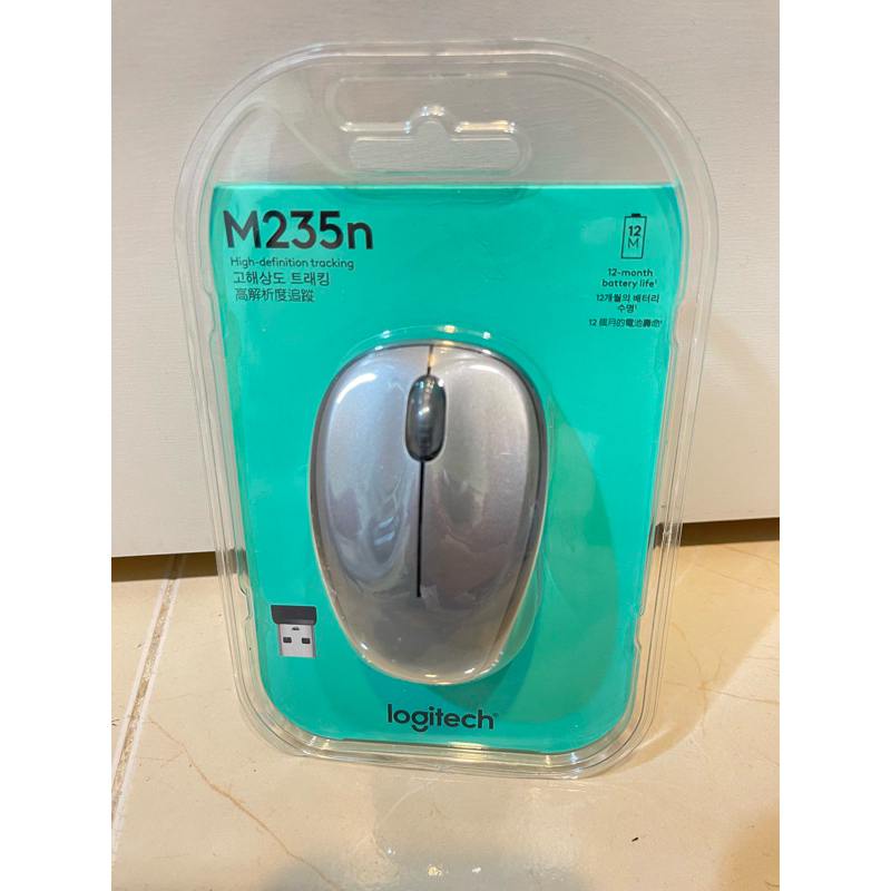 全新公司貨 Logitech 羅技 M235n 無線滑鼠 2.4GHz | 蝦皮購物