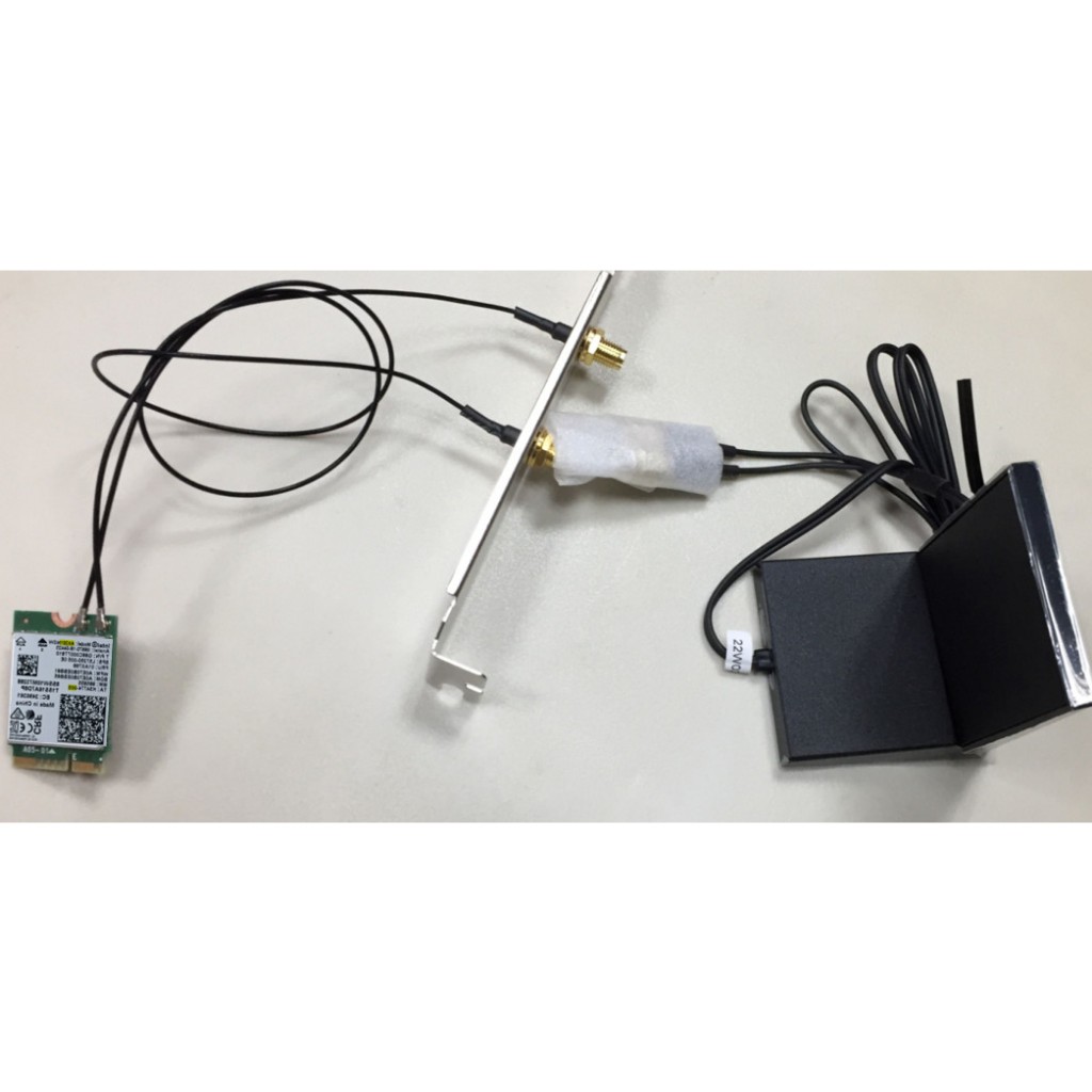 (CNVio2型) AX201 M.2雙頻無線網卡(wifi-6+藍芽5.2)+(長擋板+線材2條)+壓板.天線另售 | 蝦皮購物