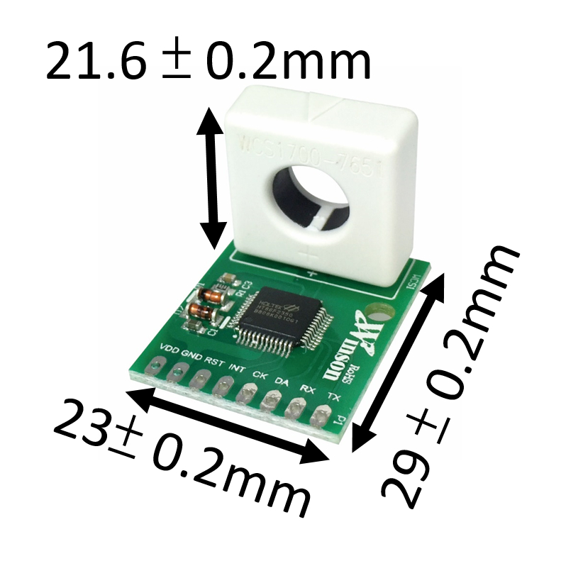 Wcm1700 50a電流感測模組電流量測數位電流感測器支援arduino 蝦皮購物 6170