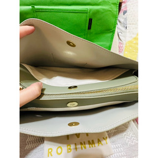 ROBINMAY RM泡芙夾心斜背包 L 質感綠 | 蝦皮購物