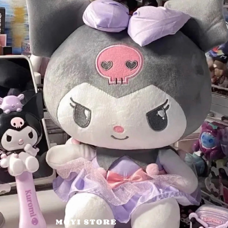 （台灣現貨 24H內發貨）Moyi Store ┃ 正版三麗鷗夢幻坐姿毛絨公仔大娃娃抱枕娃娃酷洛米美樂蒂聖誕禮物交換禮物 | 蝦皮購物