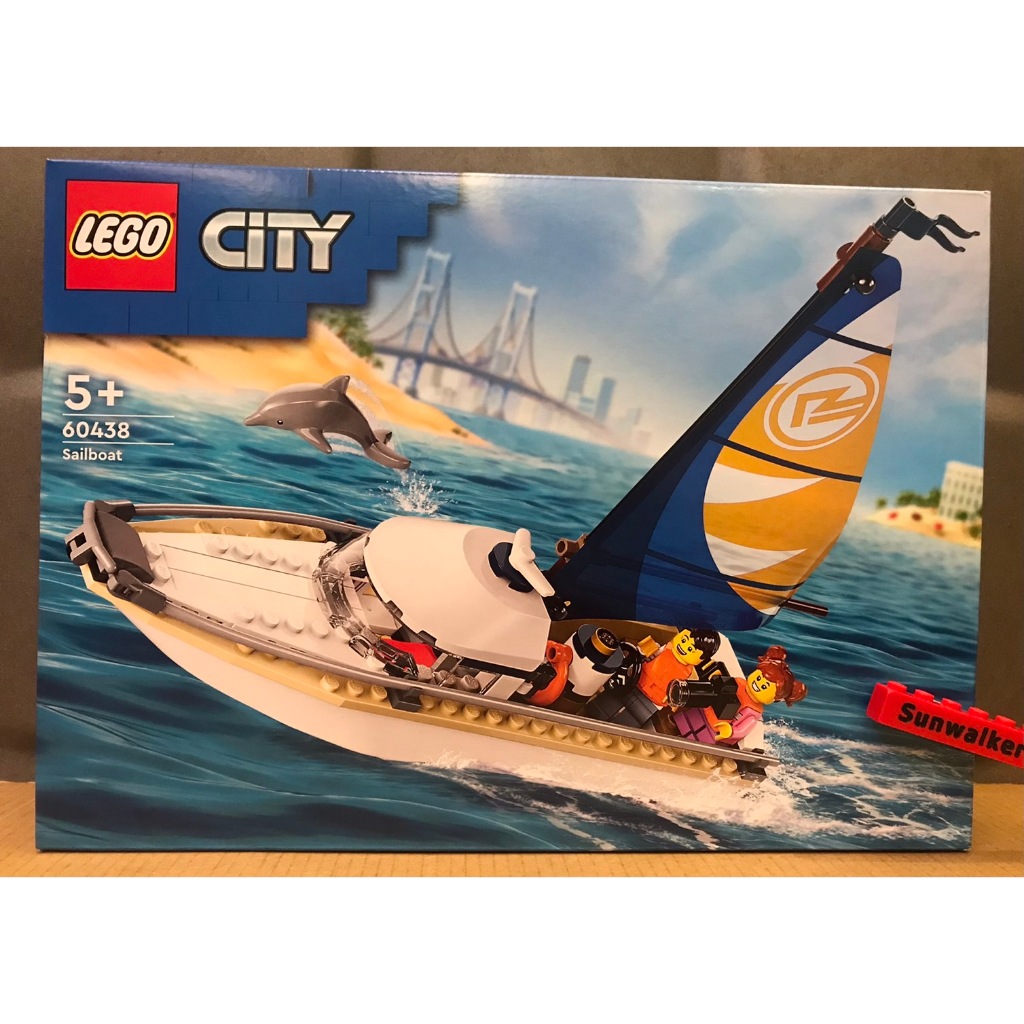 【積木2010】樂高 LEGO 60438 帆船 快艇 遊艇 / CITY 城市 全新未拆 | 蝦皮購物