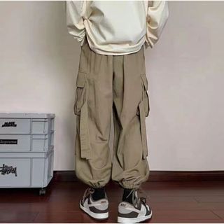 M-10XL 純棉直筒褲 寬鬆休閒褲 側口袋工作褲 大尺碼工裝褲 160kg可穿 男生長褲 工裝褲 男褲 工作褲 長褲 | 蝦皮購物