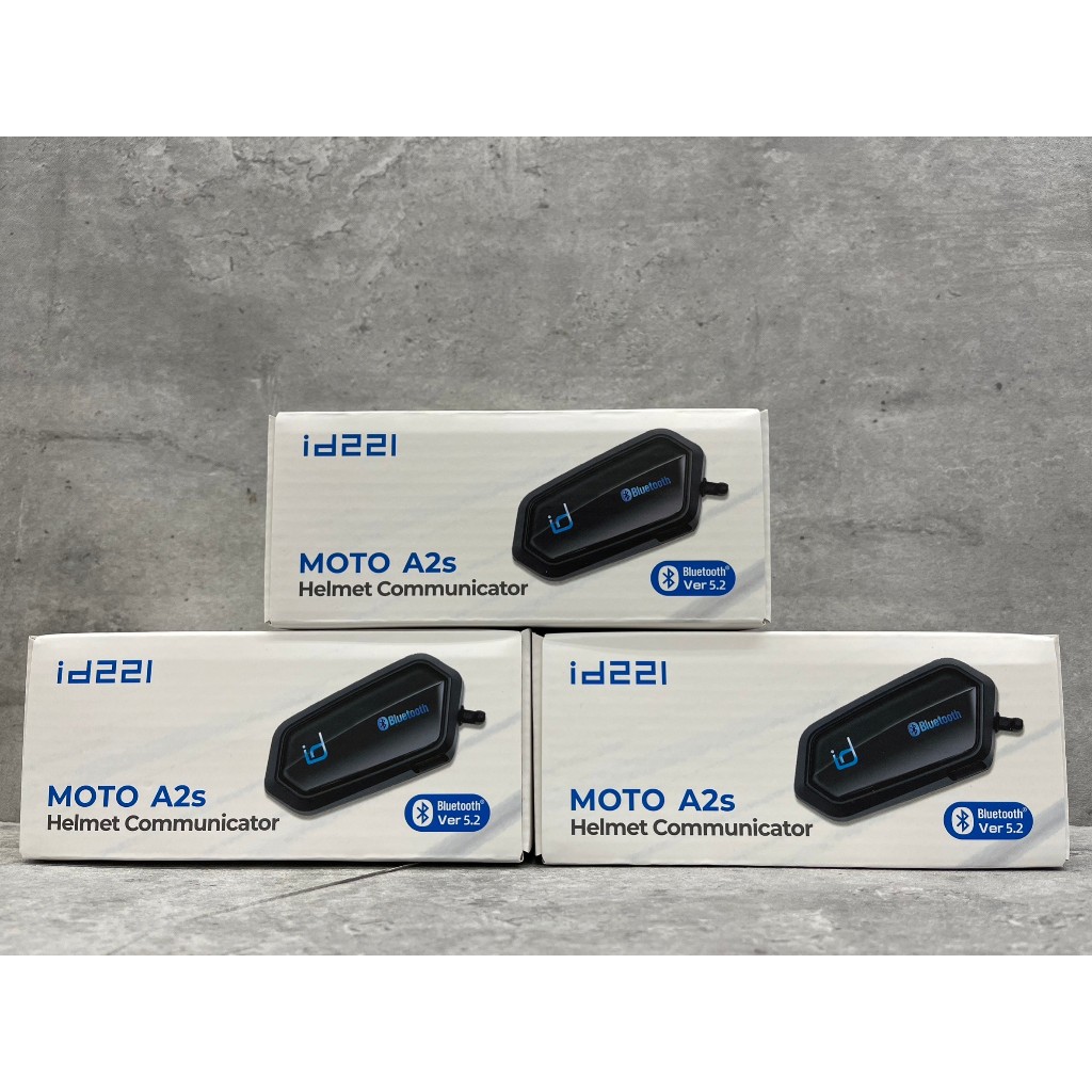 🔥現貨供應🔥台南WS騎士用品 ID221 MOTO A2S 安全帽藍牙耳機 雙人對講 歡迎買帽子送標準安裝 售後保固 | 蝦皮購物