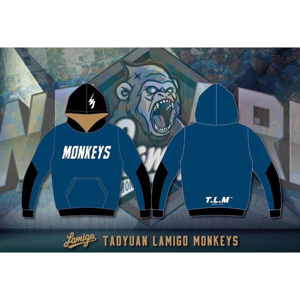 2017 Lamigo monkeys 冠軍帽T 限量 樂天 Rakuten | 蝦皮購物