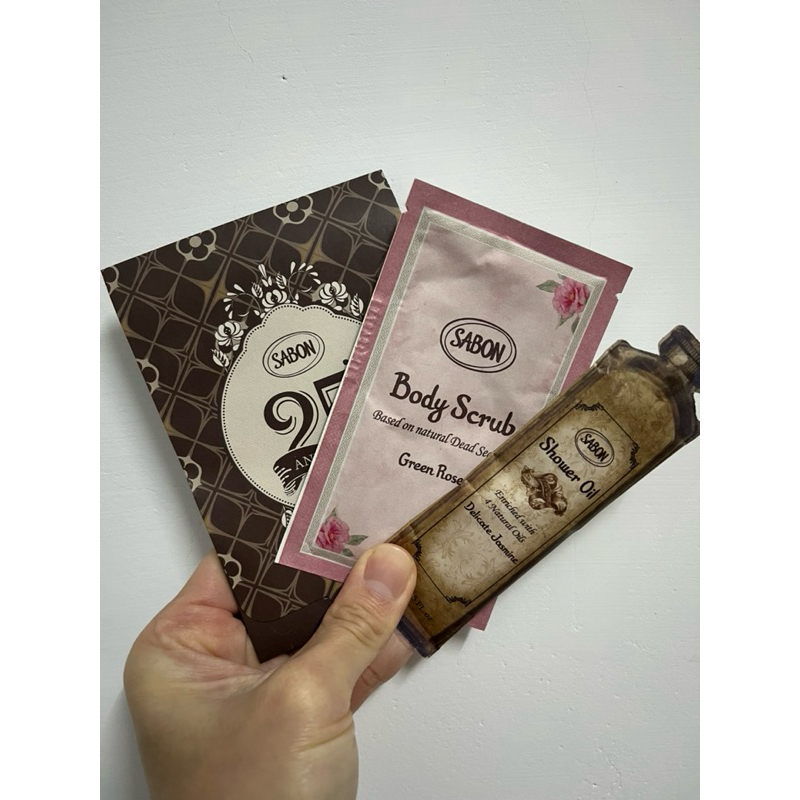 SABON 試用包 | 蝦皮購物