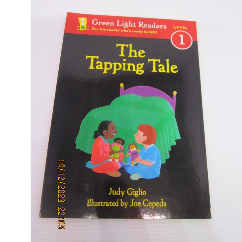 「二手書」The Tapping Tale Green Light Readers 1 英文讀本 sleepover | 蝦皮購物