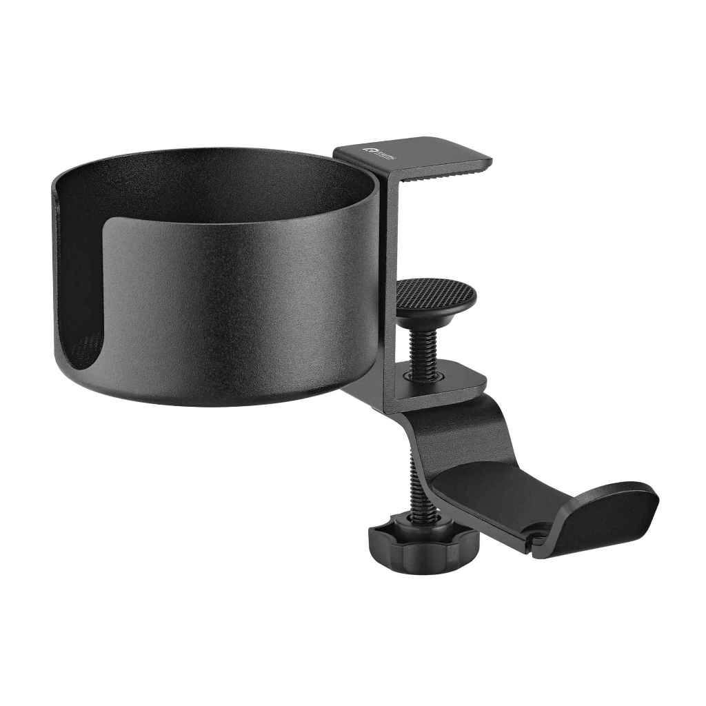 【瑞米 Raymii】 LSA-73 鋁合金夾桌式耳機掛勾支架杯架 杯架 電競耳麥架 收納架 全罩式耳機桌面收納 | 蝦皮購物