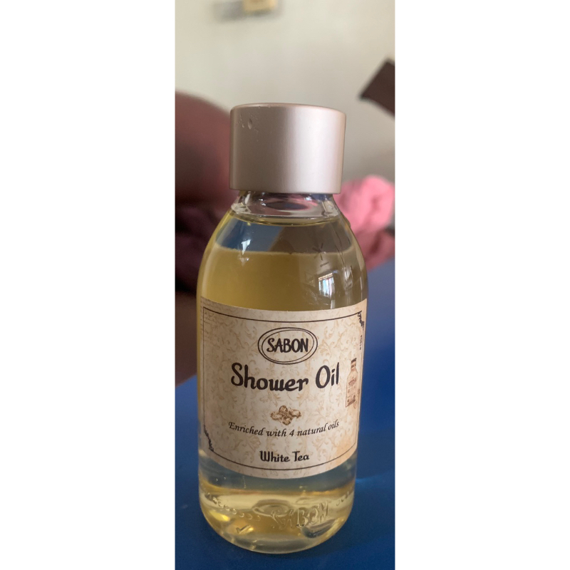 附贈品牌紙袋及商品卡 降價求售 Sabon 沐浴油 白茶 100ML 台南新光三越購入 | 蝦皮購物